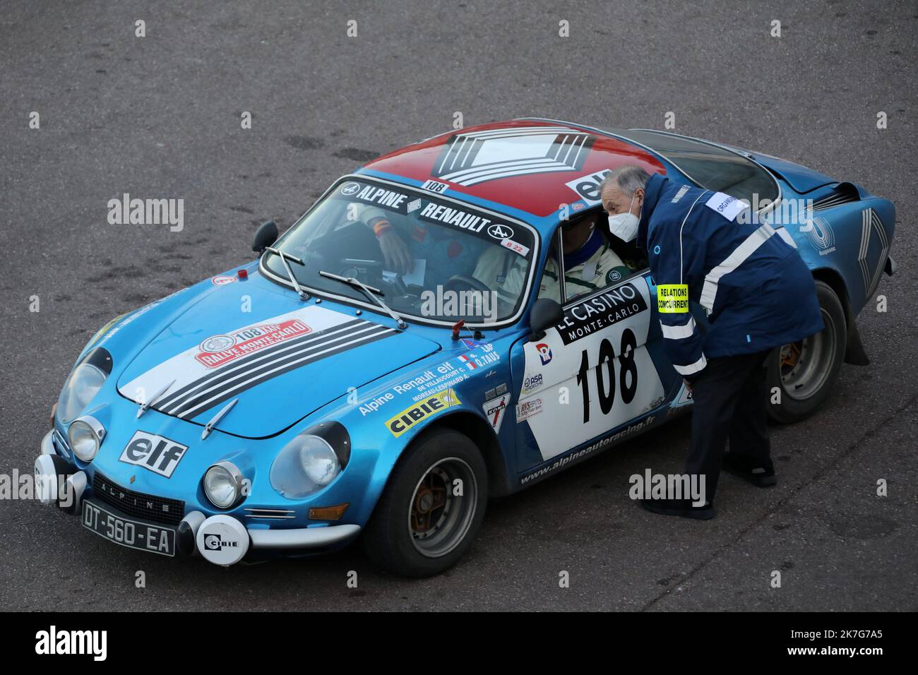 ©PHOTOPQR/NICE MATIN/Cyril Dodergny ; Monaco ; 28/01/2022 ; Monaco le ...