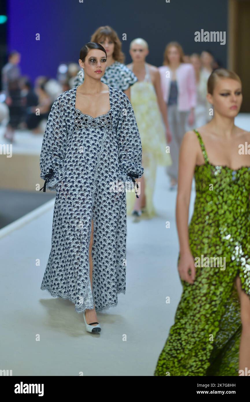 ©Agence Franck Castel/MAXPPP - Chanel Haute Couture Spring Summer 2022 ...