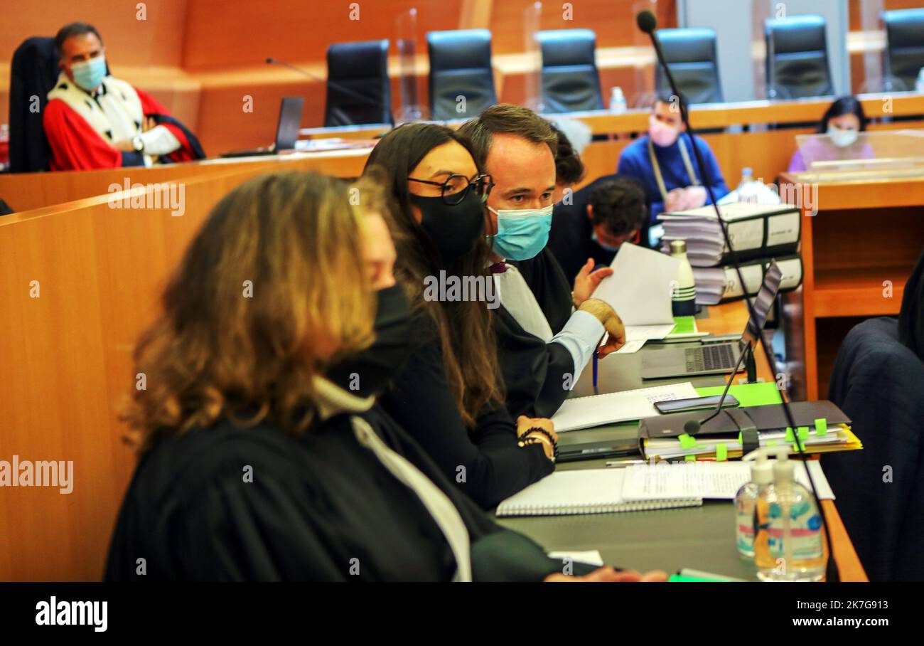 ©PHOTOPQR/LE DAUPHINE/Mona BLANCHET ; Grenoble ; 31/01/2022 ; PROCES ...