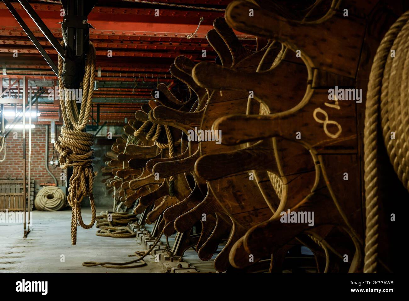 ©Thomas Padilla/MAXPPP - 12/01/2022 ; Paris, FRANCE ; COULISSE DE L ...