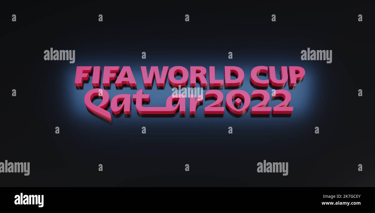 Fifa World Cup 2022 3d Logo