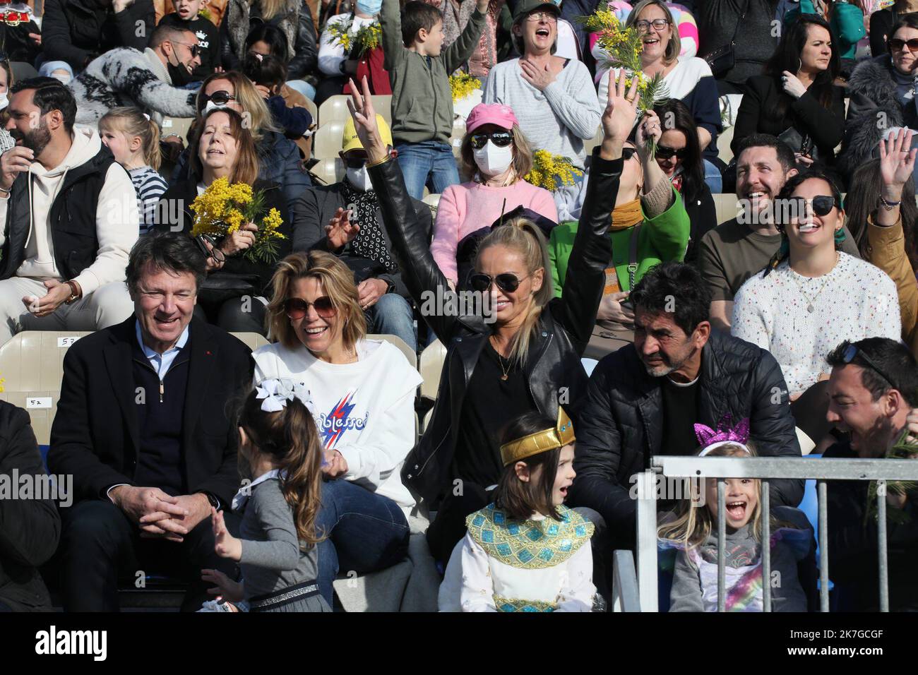 ©PHOTOPQR/NICE MATIN/Patrice Lapoirie ; Nice ; 13/02/2022 ; Bataille de ...