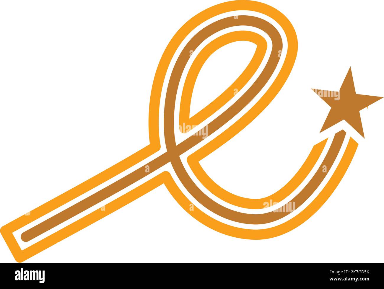 insurance success star Icon Illustration Brand Identity Stock Vector ...