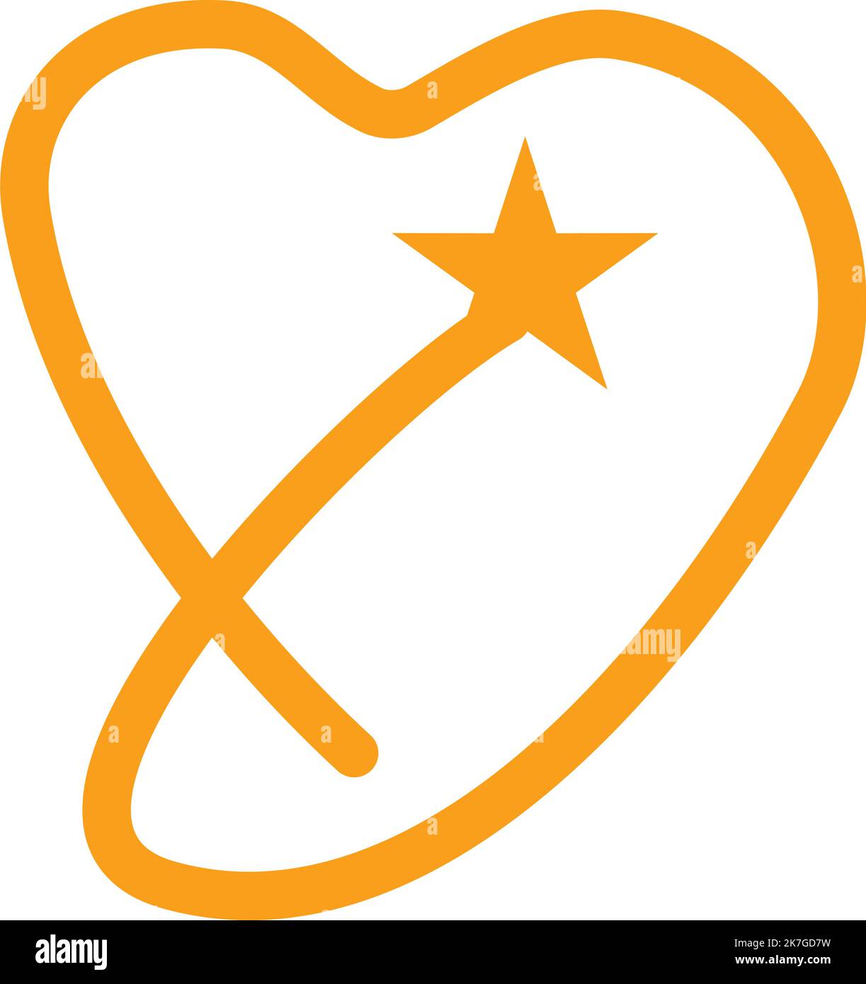 insurance success star Icon Illustration Brand Identity Stock Vector ...