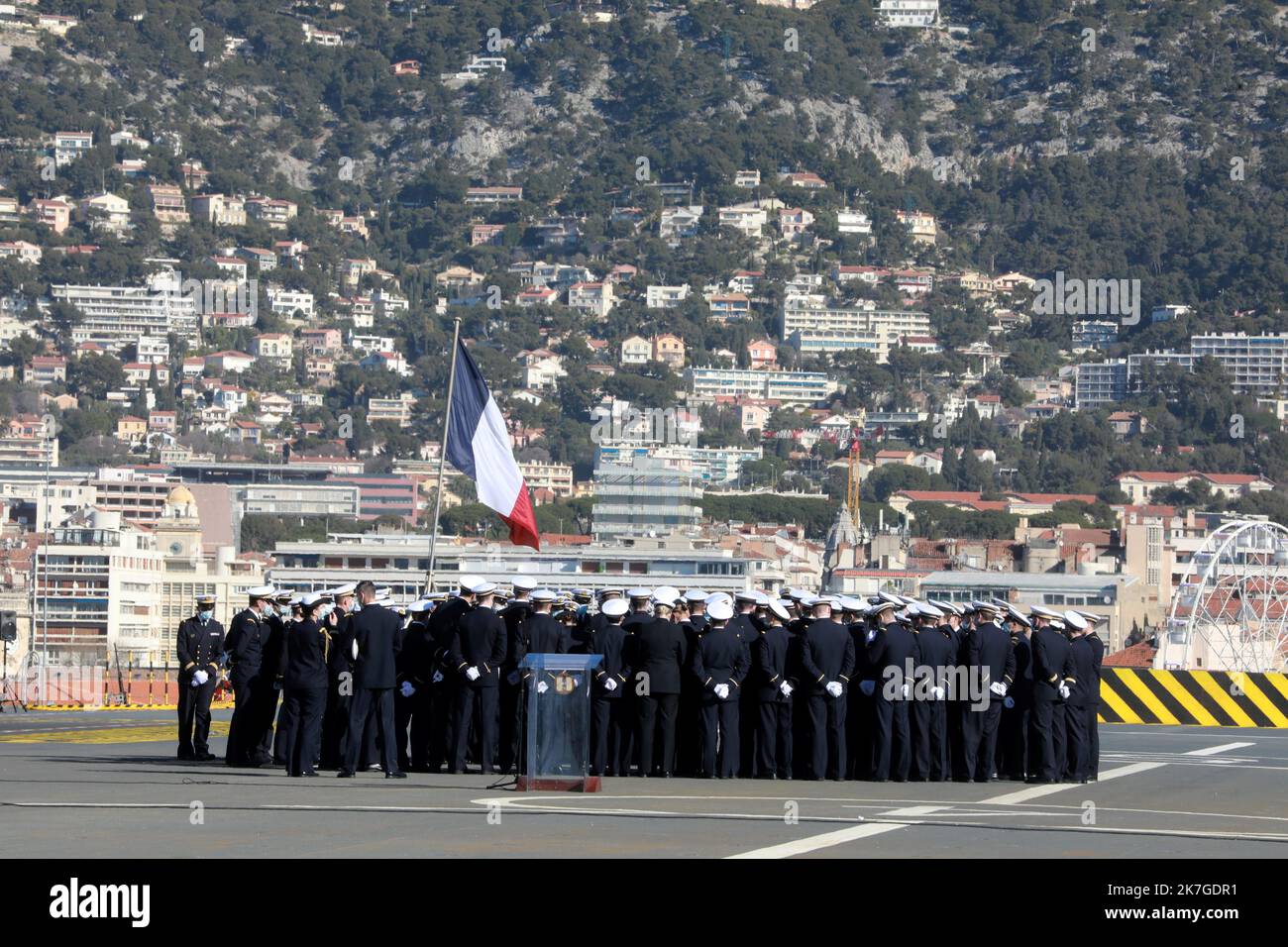 ©PHOTOPQR/NICE MATIN/LAURENT MARTINAT ; Toulon ; 18/02/2022 ; DEPART DE ...