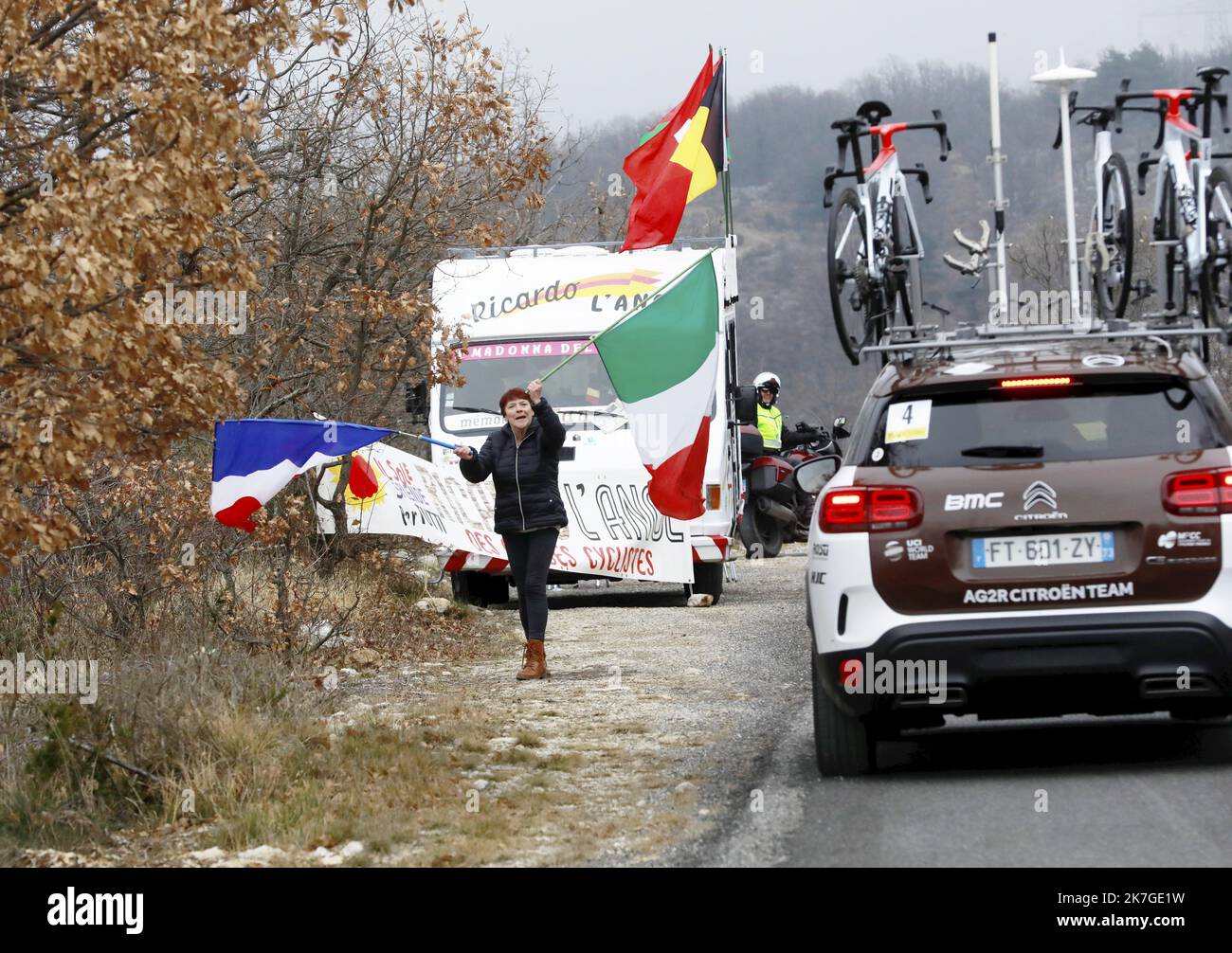 ©PHOTOPQR/NICE MATIN/Dylan Meiffret ; Puget Théniers ; 19/02/2022 ; 54e ...