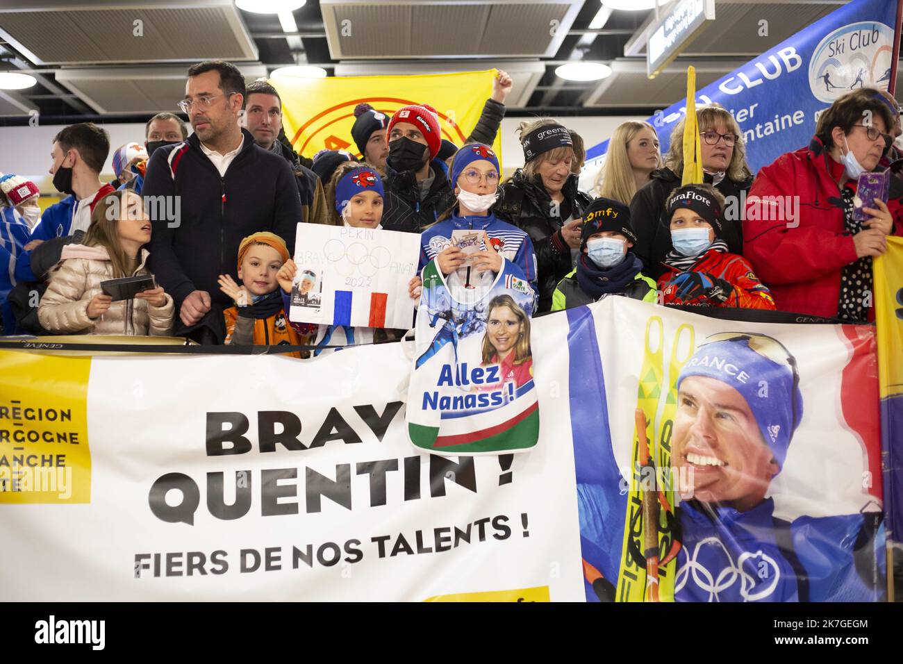 ©PHOTOPQR/LE PROGRES/Norbert GRISAY - Genève 21/02/2022 - Le 21/02/22 ...