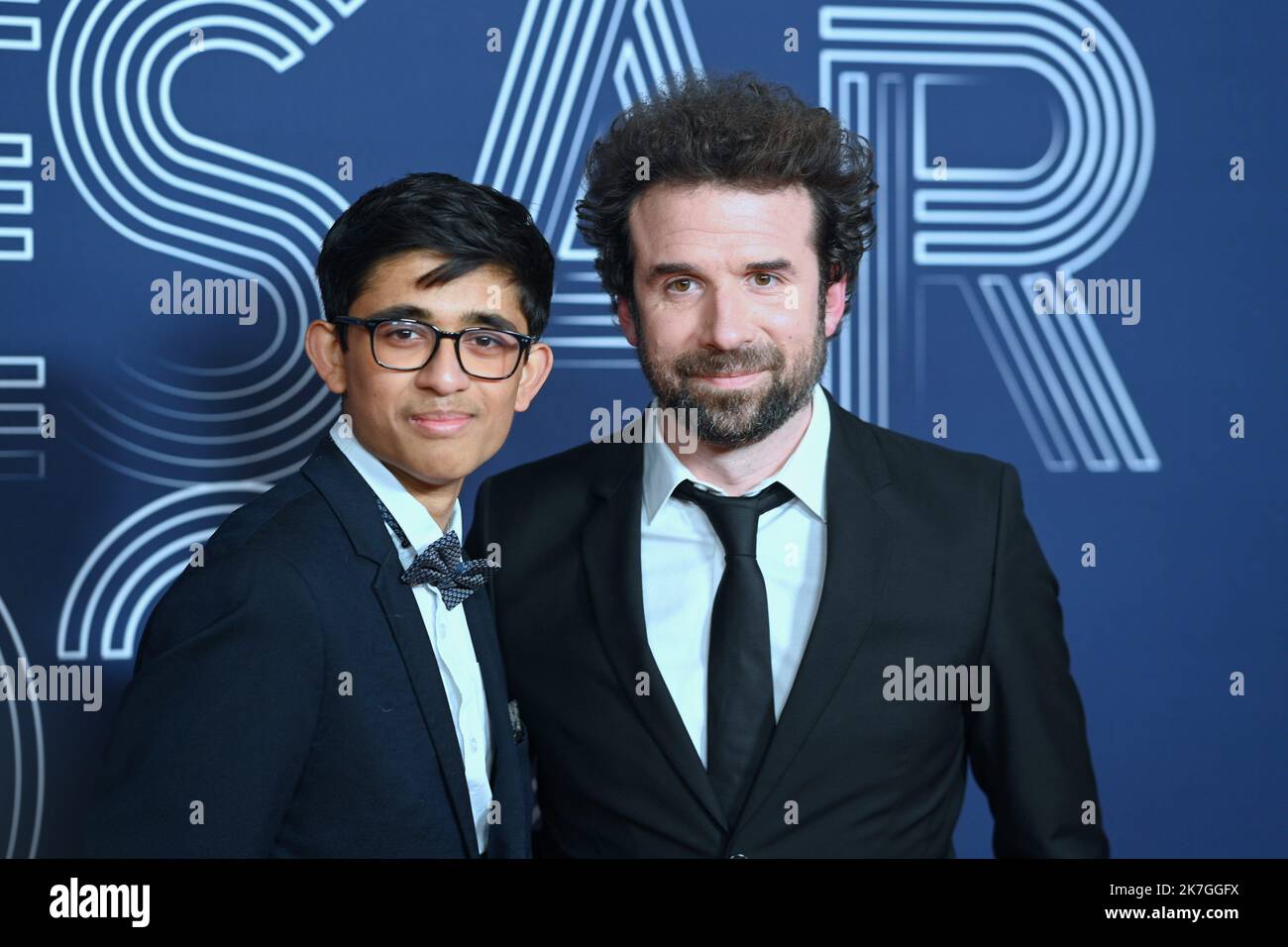 ©/MAXPPP - 24/02/2022 Cyril Dion, Vipulan Puvaneswaran, the 47th Cesar ...