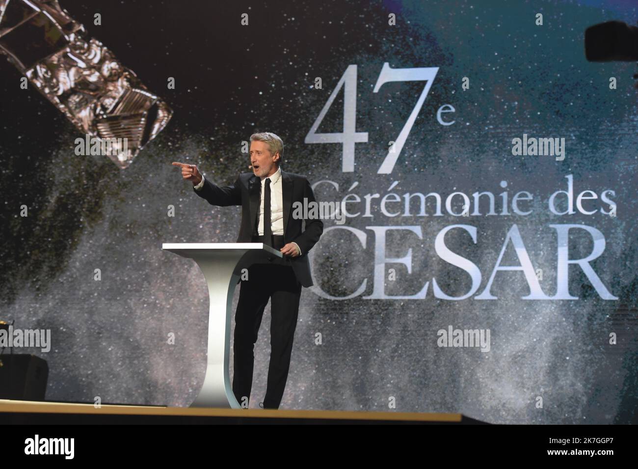 ©franck castel/MAXPPP - 24/02/2022 antoines decaunes, Cesar Film Awards ...
