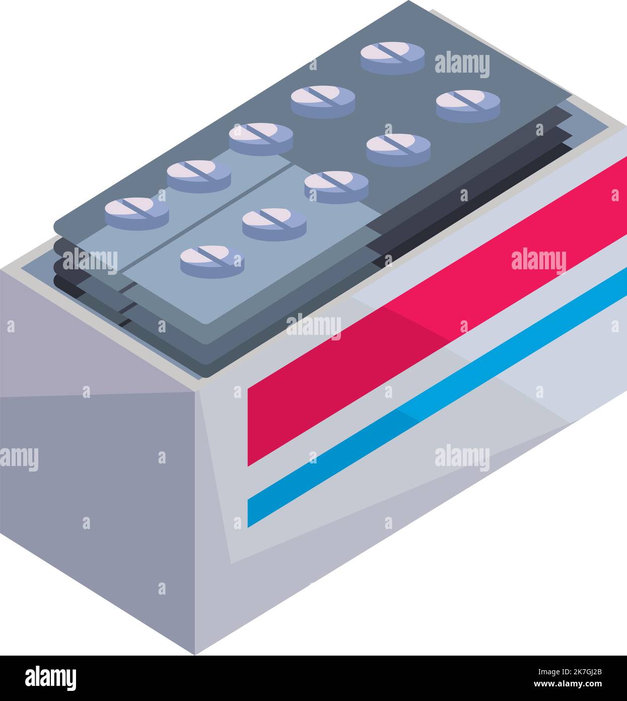 flat pill packs Stock Vector Image & Art - Alamy