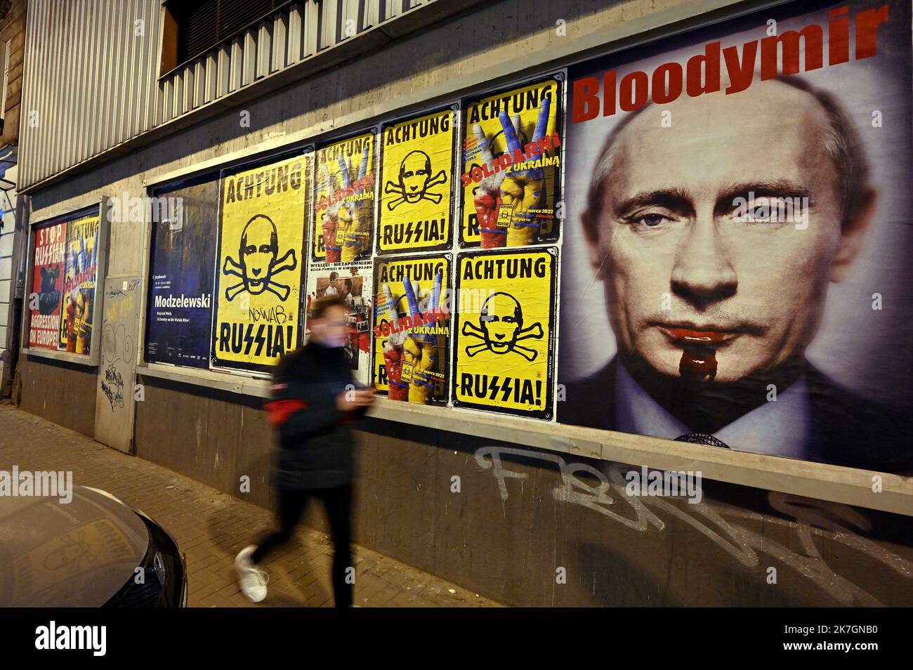 ©PHOTOPQR/L'EST REPUBLICAIN/Alexandre MARCHI ; WARSAW ; 10/03/2022 ...