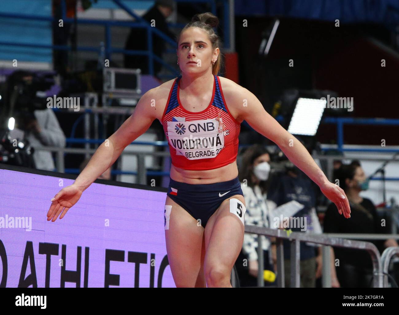 ©Laurent Lairys/MAXPPP - Lada Vondrova of CZE Heats 400 M Women during ...