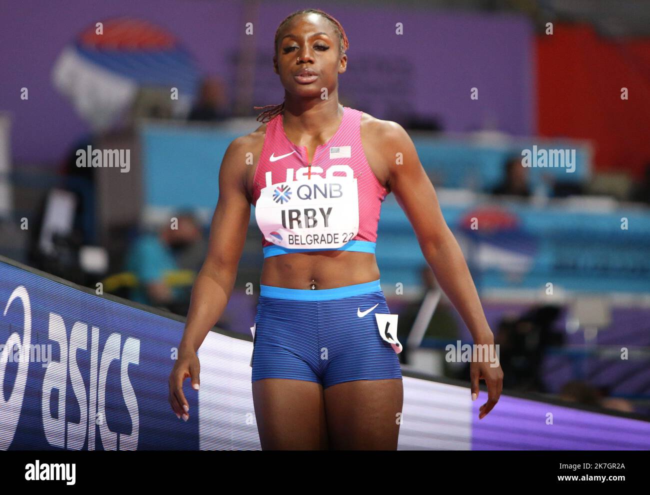 ©Laurent Lairys/MAXPPP - Lynne Irby of USA Heats 400 M Women during the ...