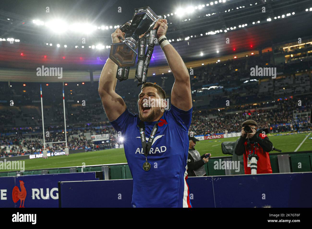 ©Sebastien Muylaert/MAXPPP - Paris 19/03/2022 Paul Willemse of France ...
