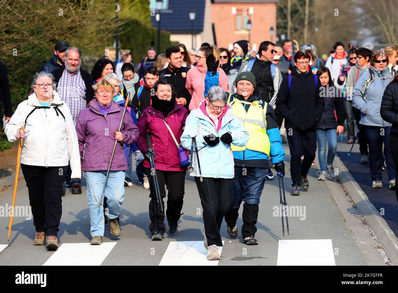 ©PHOTOPQR/VOIX DU NORD/Ludovic Maillard ; 20/03/2022 ; Fresnicourt le ...