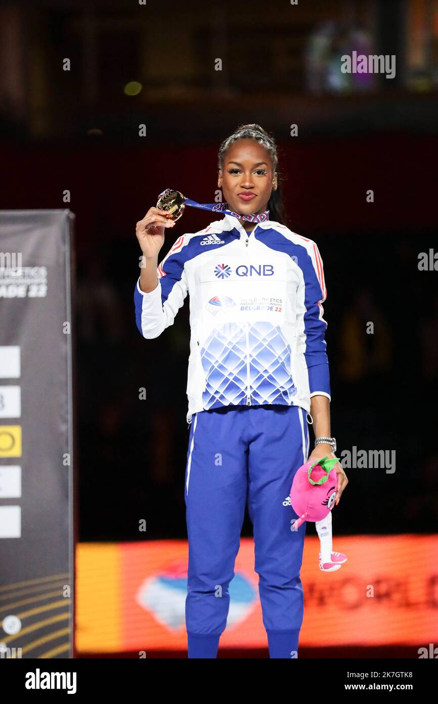 ©STADION-ACTU/STADION ACTU/MAXPPP - 20/03/2022 ; ; - ATHLETISME ...