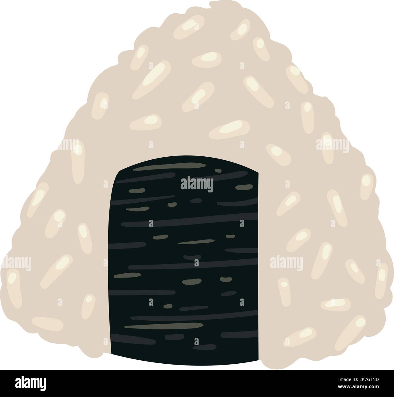 flat onigiri design Stock Vector Image & Art - Alamy