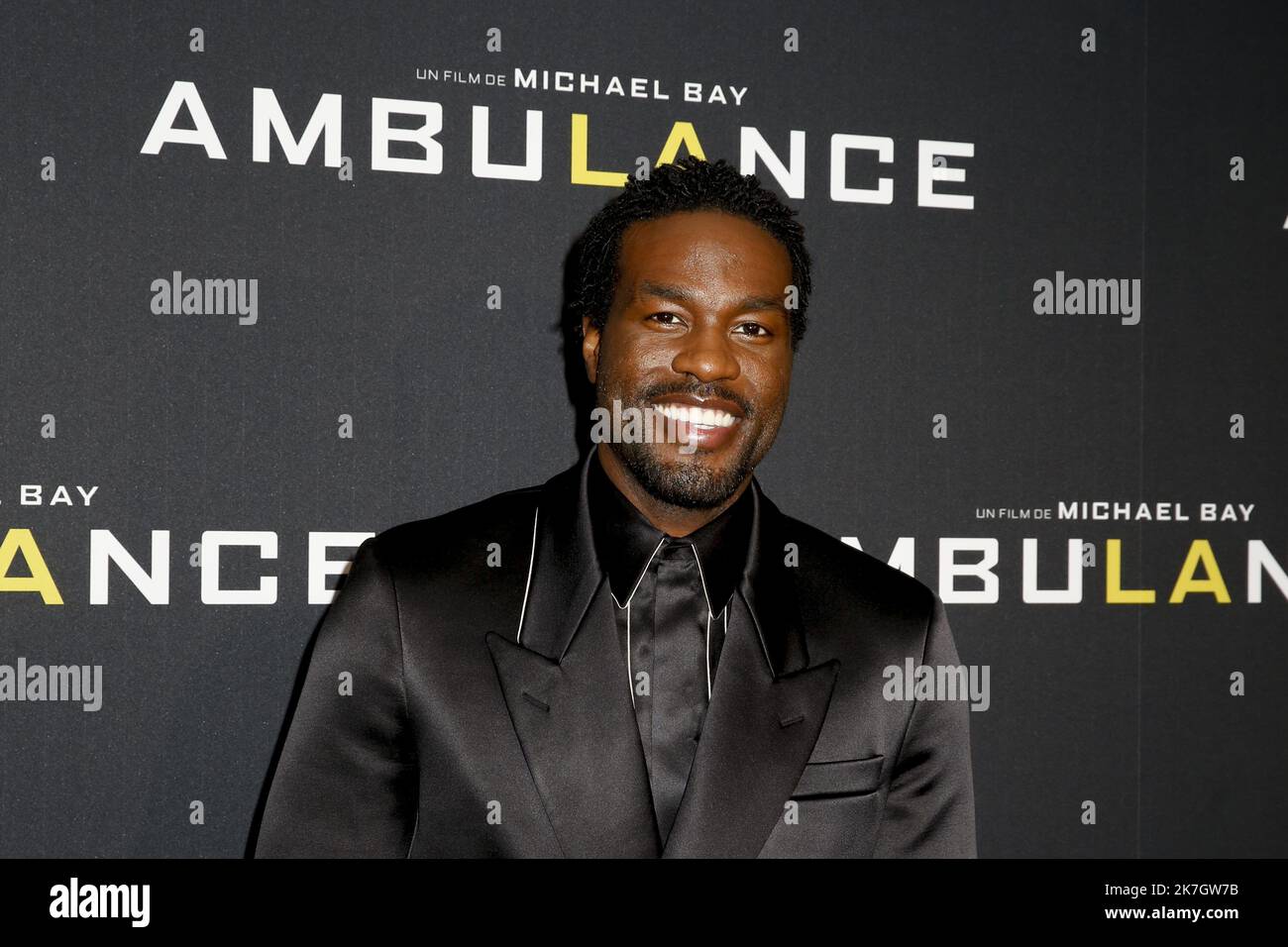 ©Sebastien Muylaert/MAXPPP - Paris 20/03/2022 US actor Yahya Abdul ...