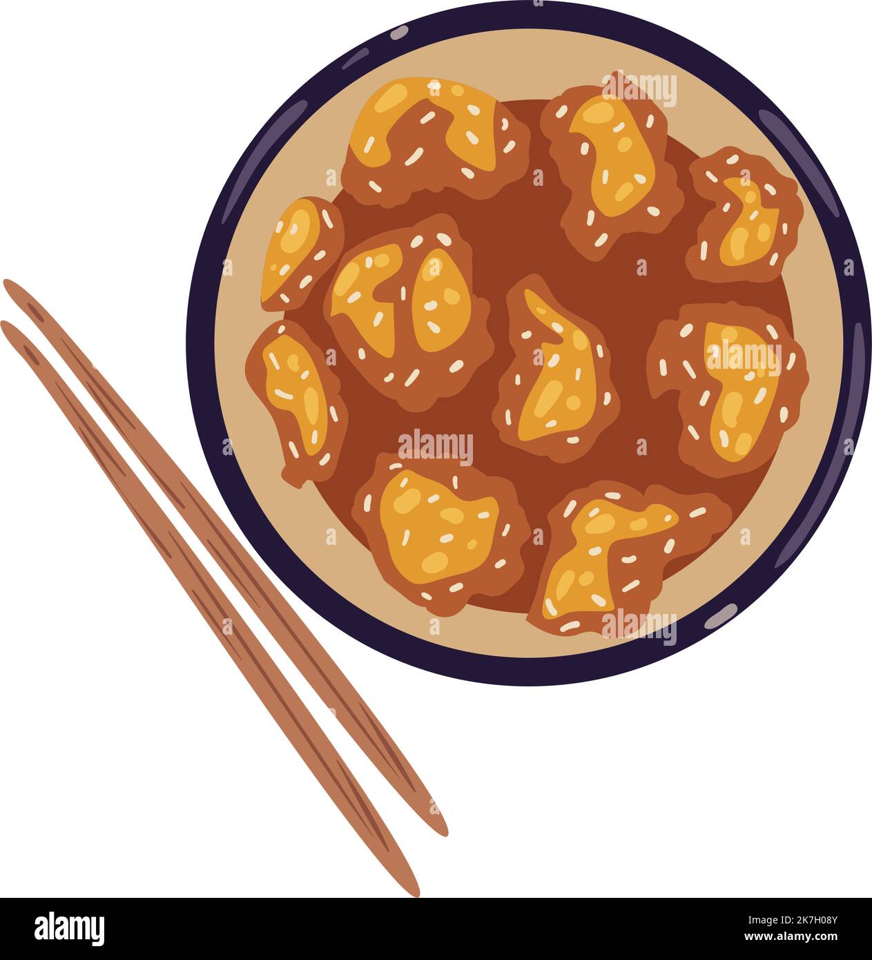 flat japonese curry Stock Vector Image & Art - Alamy