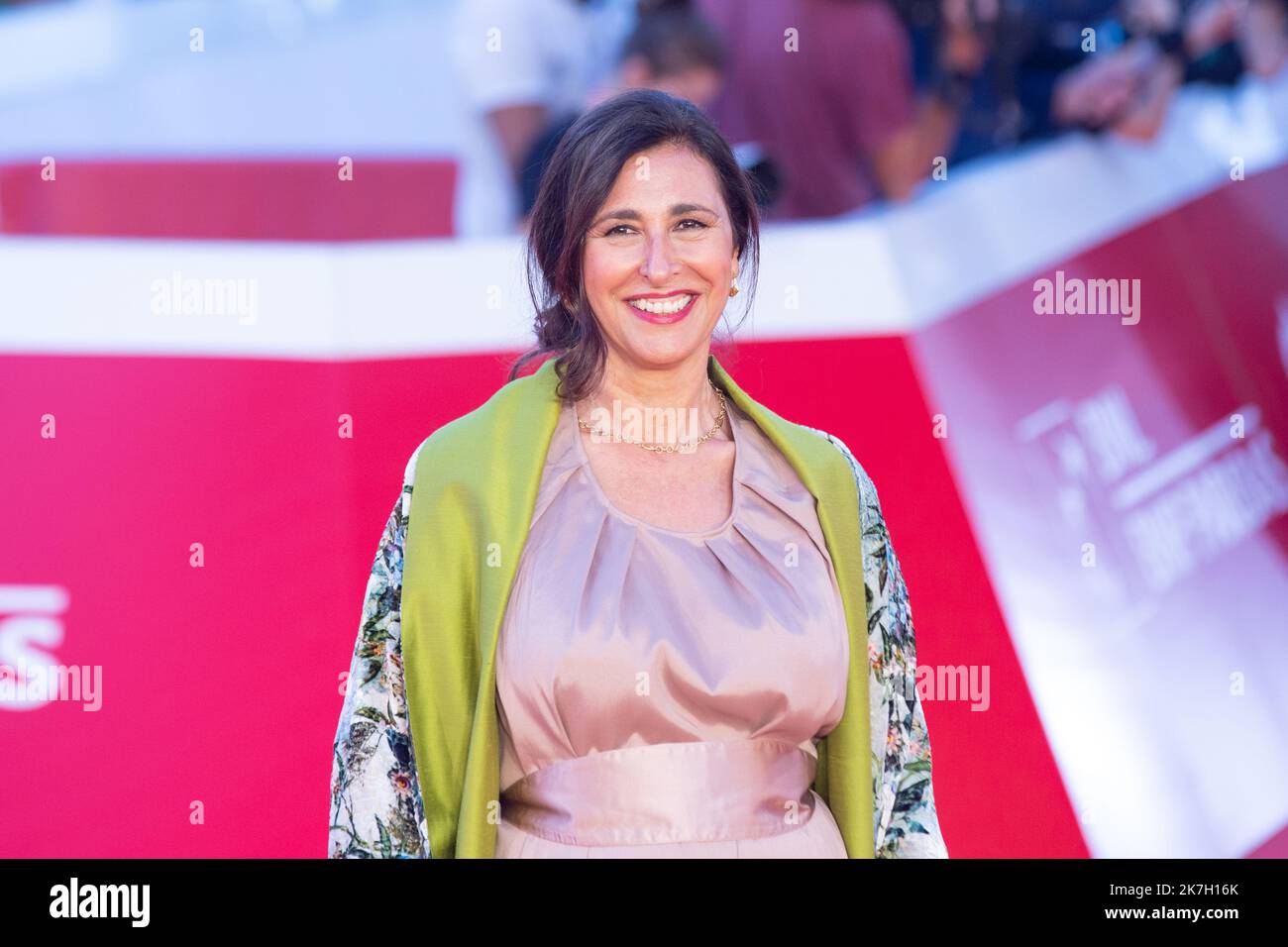 Rome, Italy. 17th Oct, 2022. Italian actress Antonella Attili attends ...