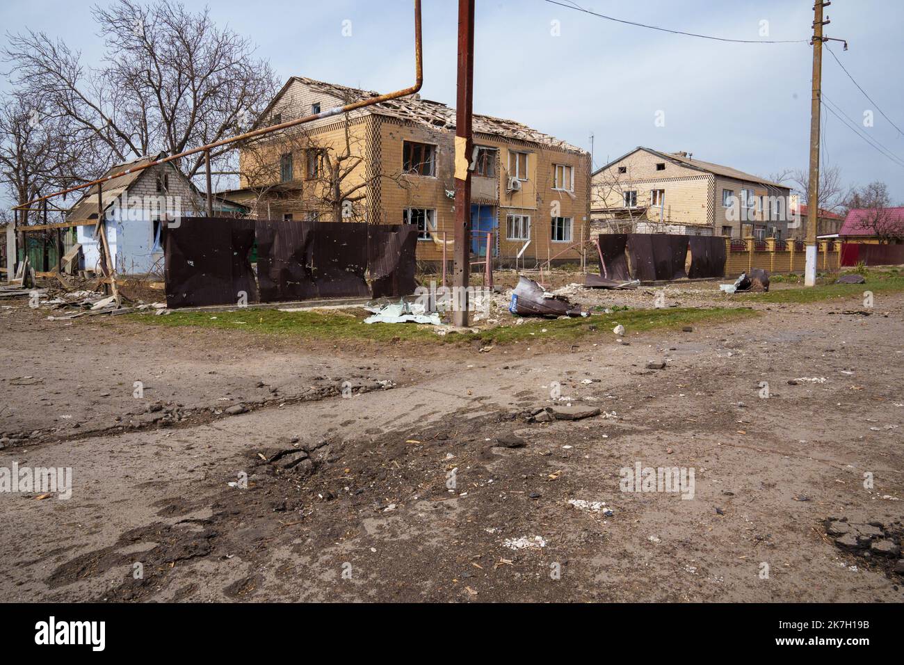 ©Gilles Bader / Le Pictorium/MAXPPP - Shevchenkove 31/03/2022 Gilles ...