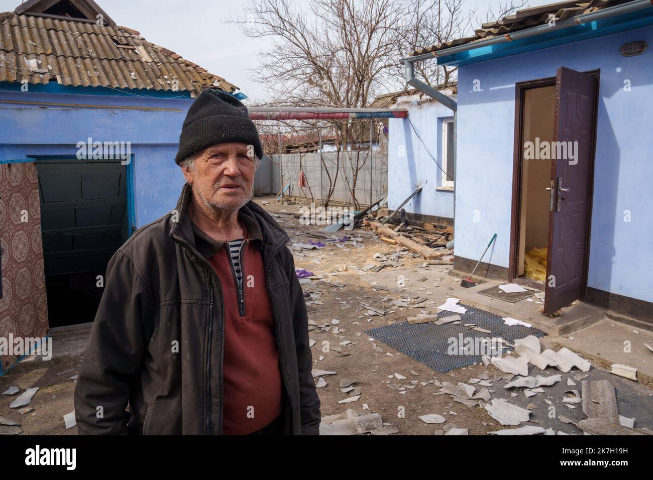 ©Gilles Bader / Le Pictorium/MAXPPP - Shevchenkove 31/03/2022 Gilles ...
