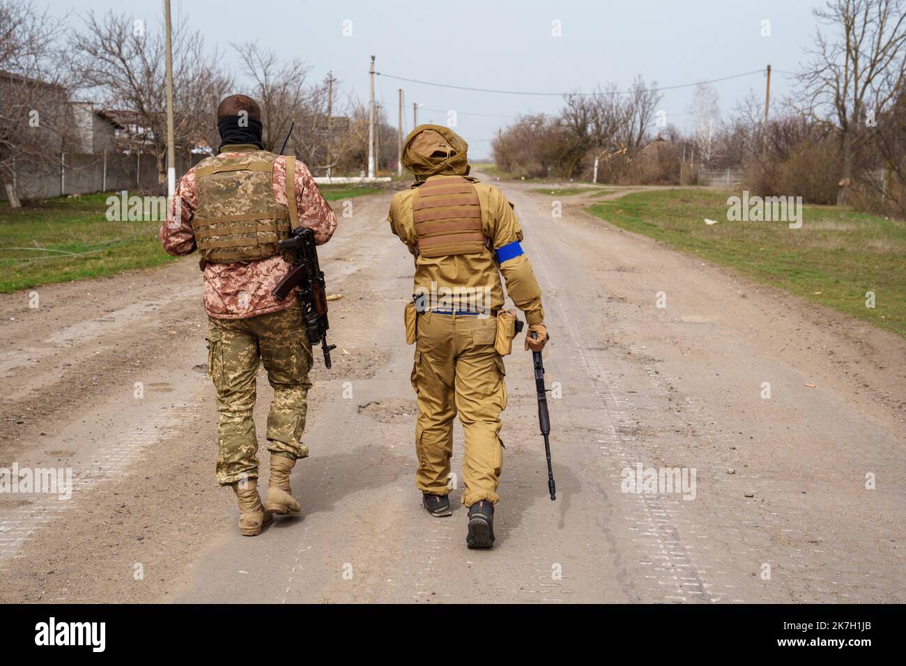 ©Gilles Bader / Le Pictorium/MAXPPP - Prybuz'ke 01/04/2022 Gilles Bader ...