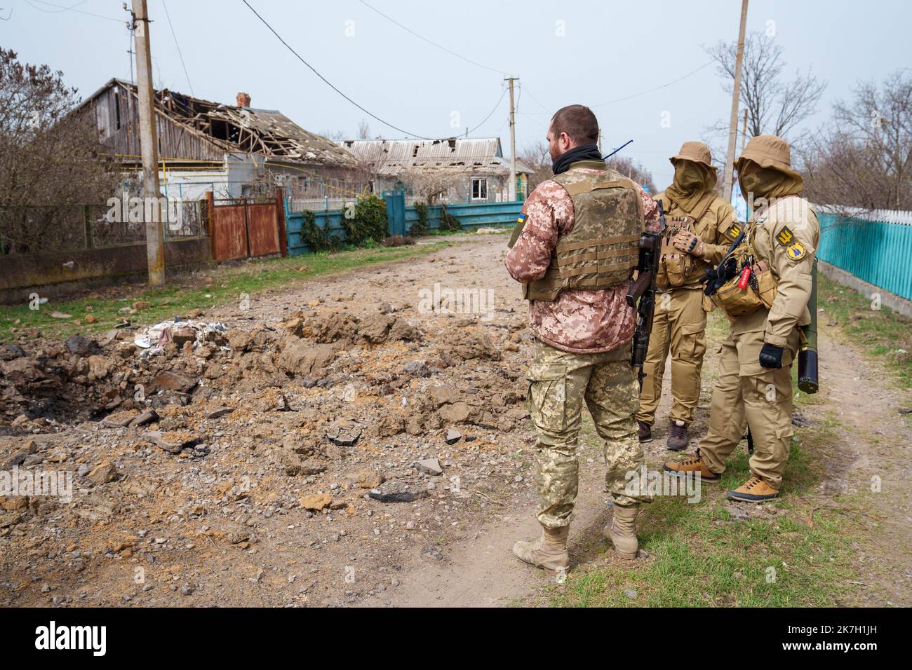 ©Gilles Bader / Le Pictorium/MAXPPP - Prybuz'ke 01/04/2022 Gilles Bader ...