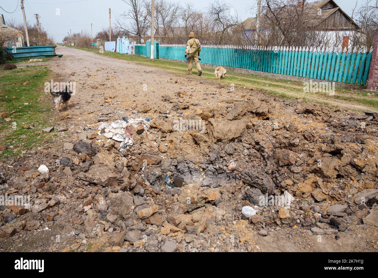 ©Gilles Bader / Le Pictorium/MAXPPP - Prybuz'ke 01/04/2022 Gilles Bader ...