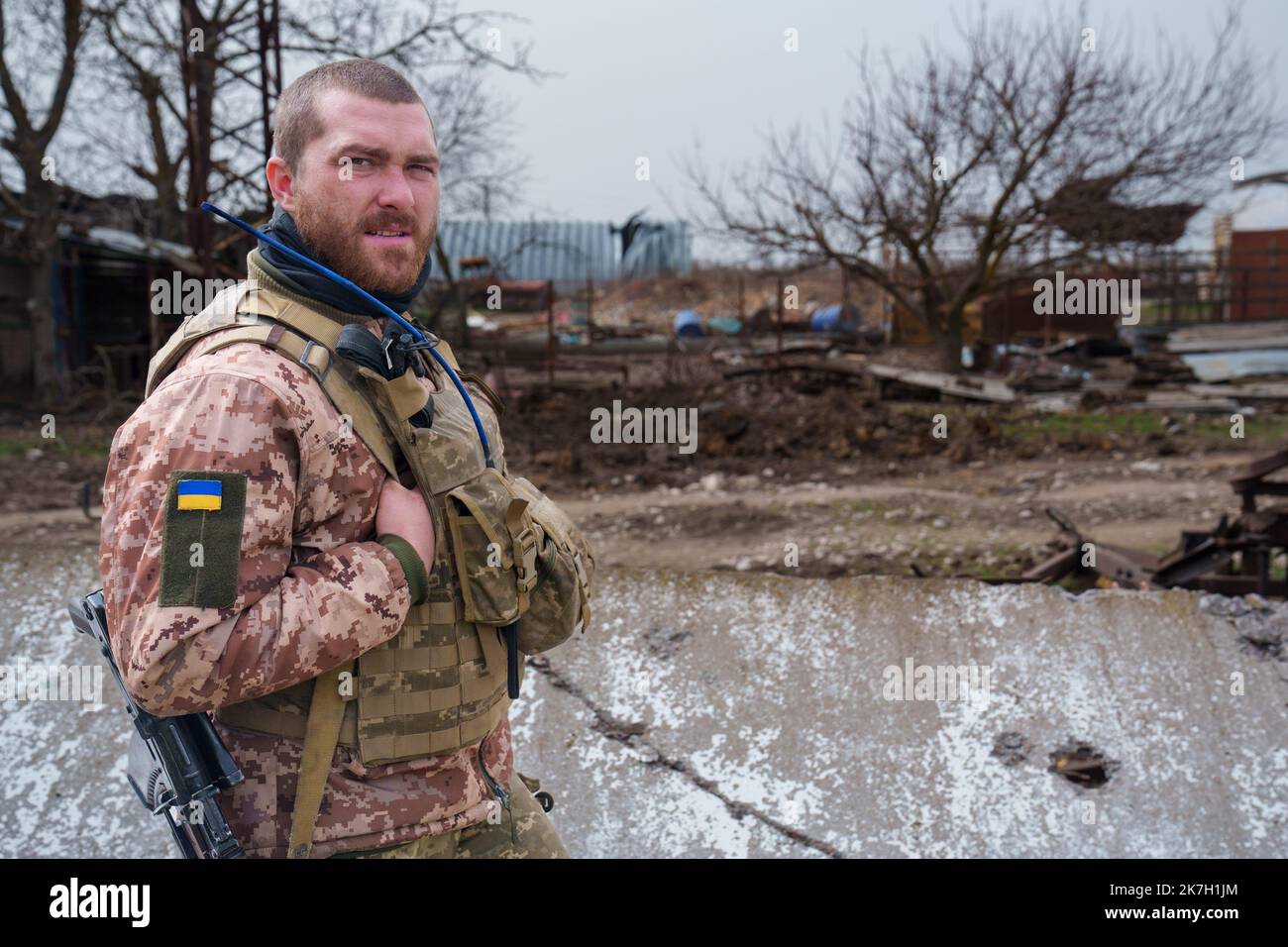 ©Gilles Bader / Le Pictorium/MAXPPP - Prybuz'ke 01/04/2022 Gilles Bader ...