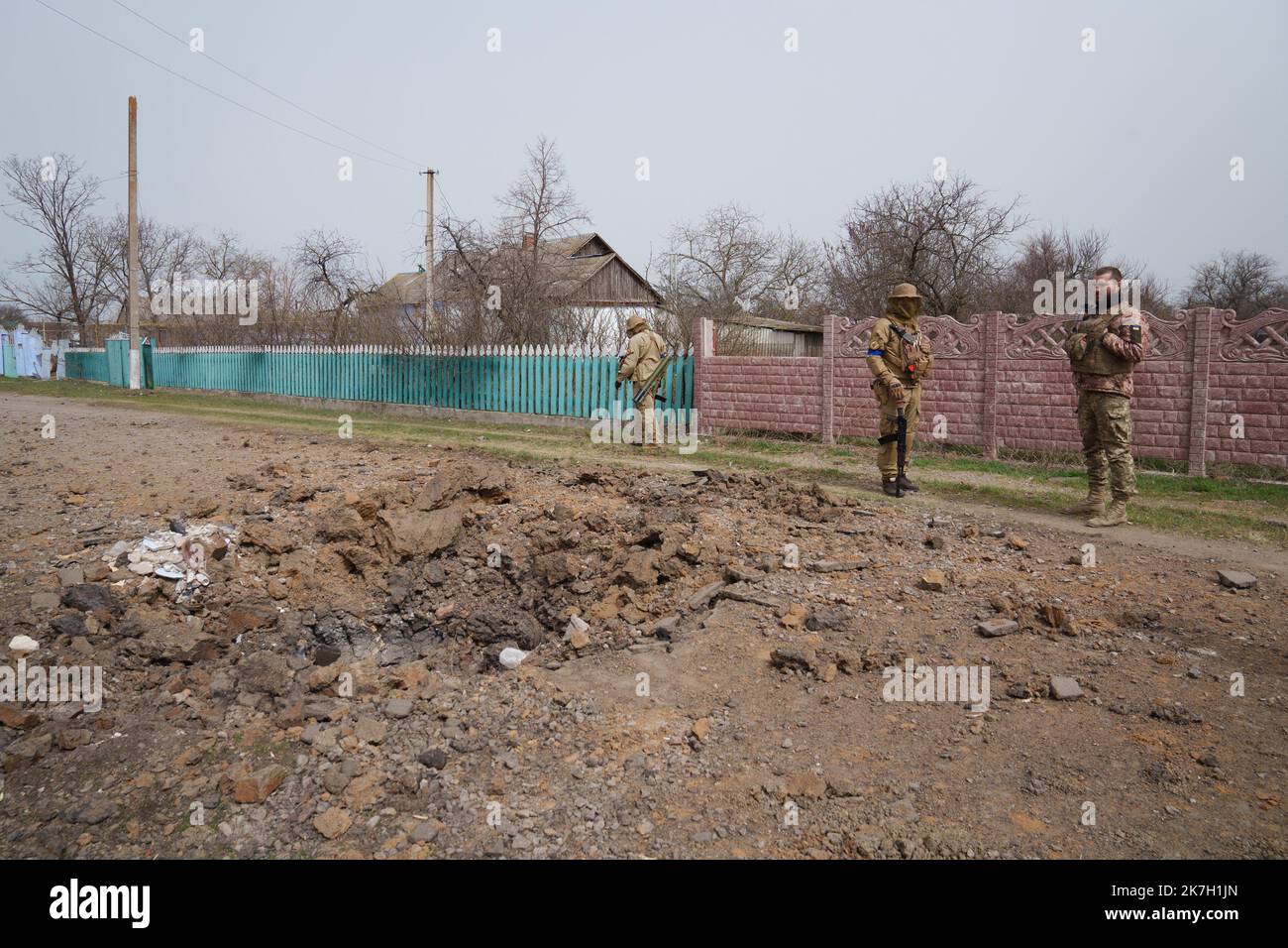 ©Gilles Bader / Le Pictorium/MAXPPP - Prybuz'ke 01/04/2022 Gilles Bader ...