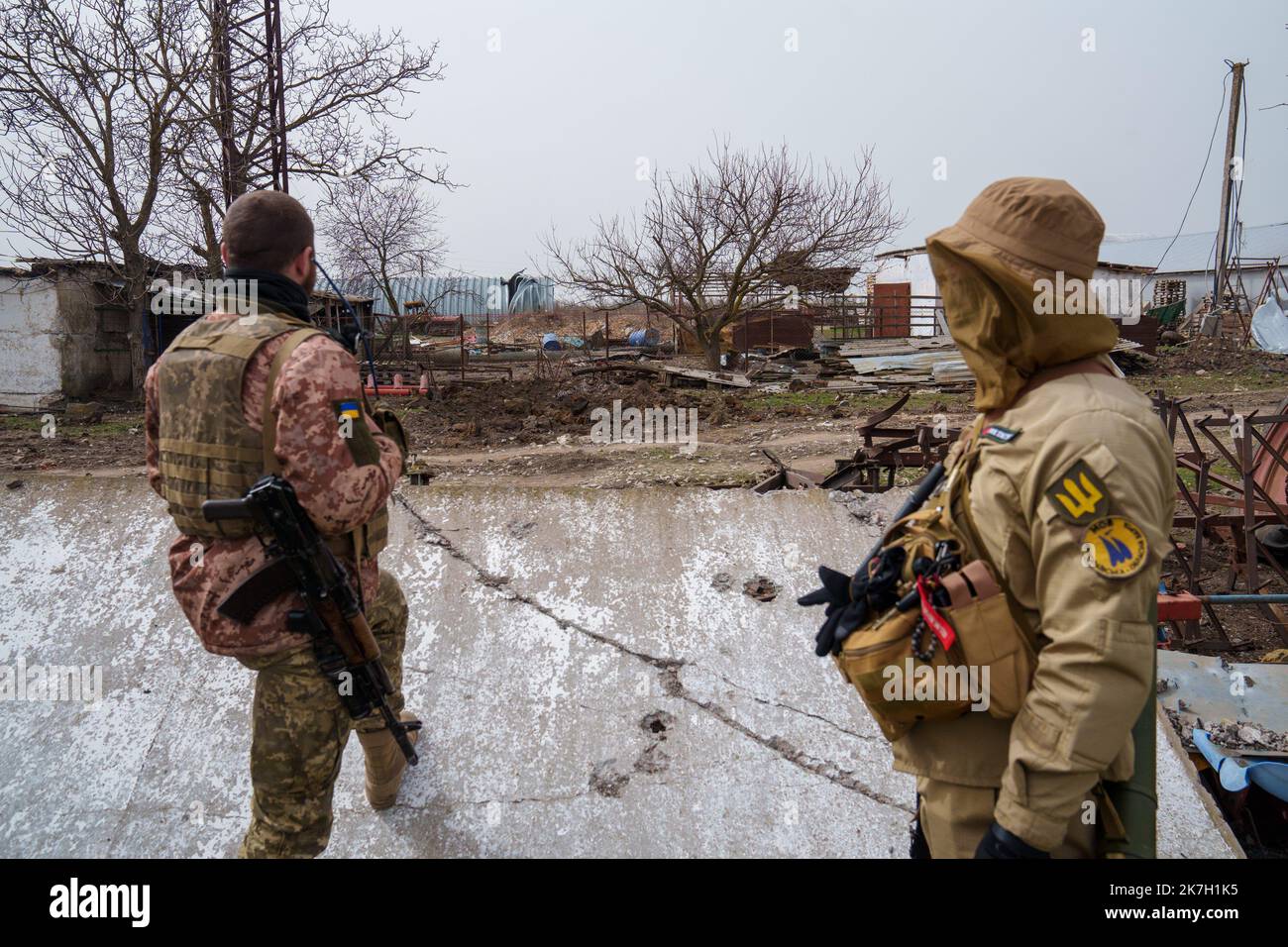 ©Gilles Bader / Le Pictorium/MAXPPP - Prybuz'ke 01/04/2022 Gilles Bader ...