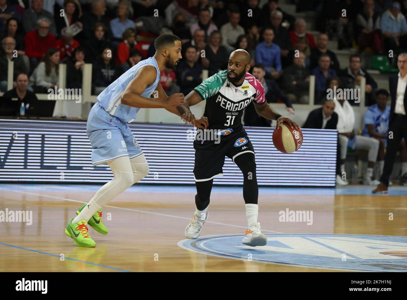 Thierry Larret / Maxppp. Basket Pro B : JA Vichy Clermont Metropole vs ...