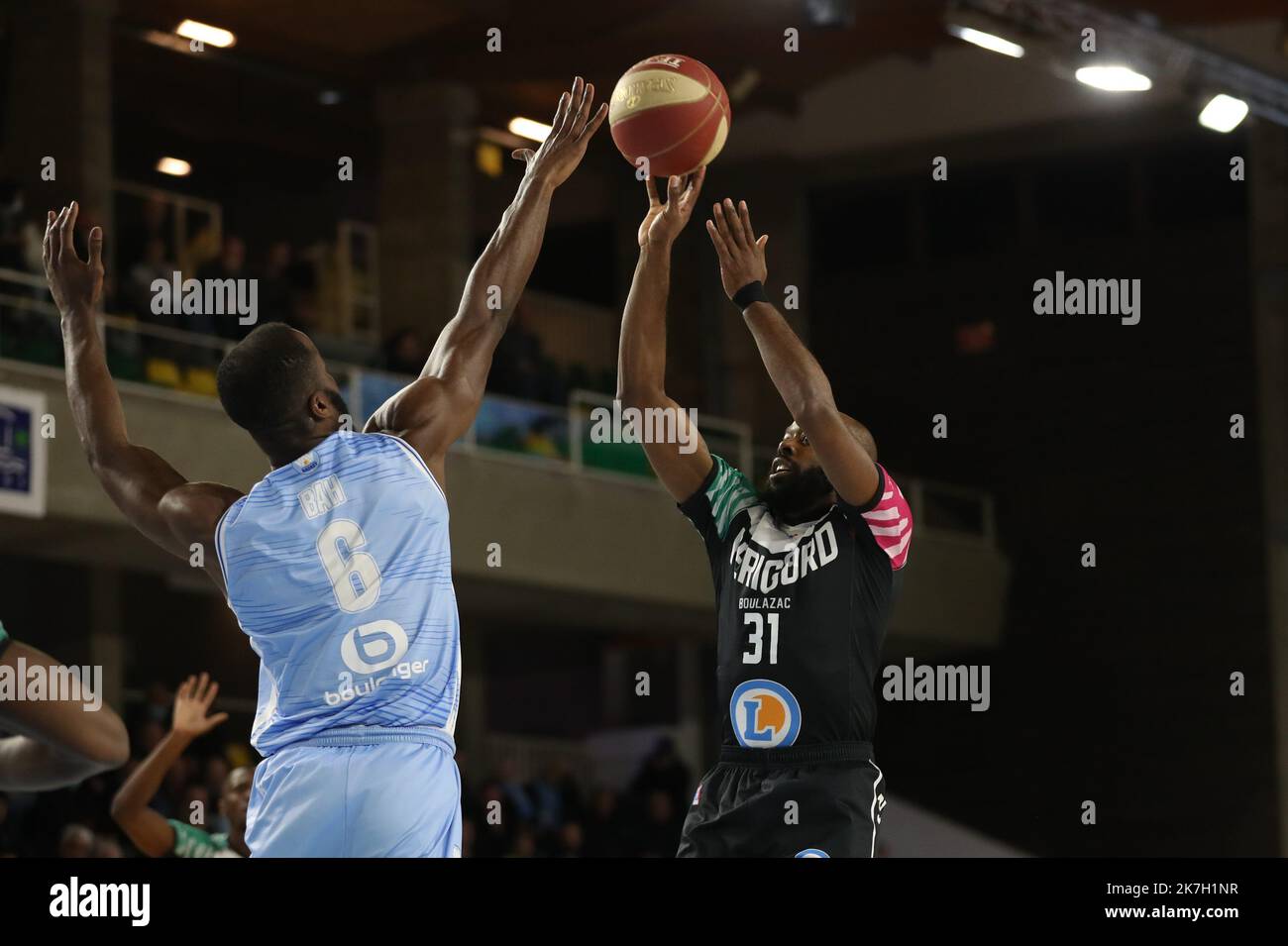 Thierry Larret / Maxppp. Basket Pro B : JA Vichy Clermont Metropole vs ...