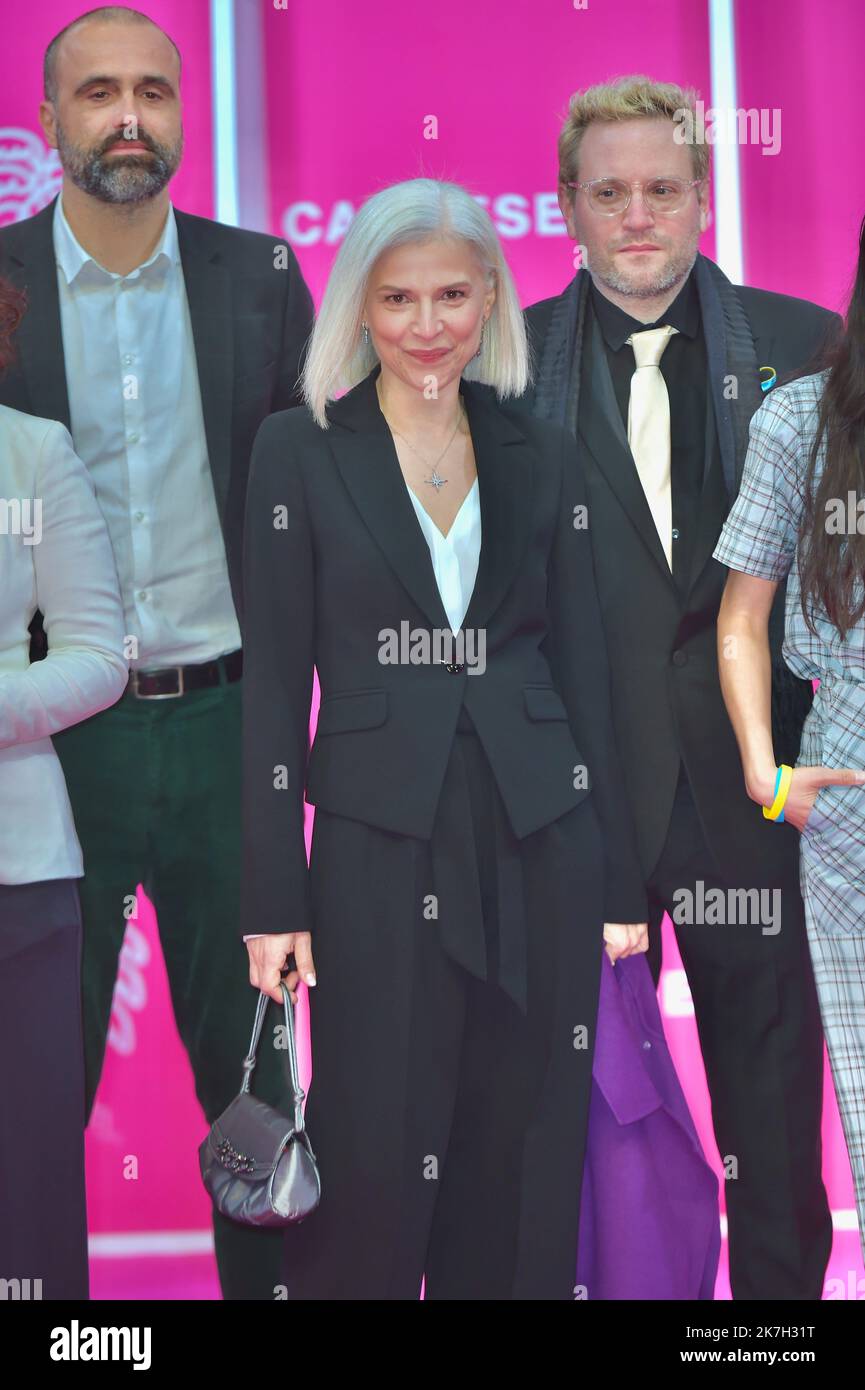 ©FRANCK CASTEL/MAXPPP - 01/04/2022 CANNES, FRANCE - APRIL 02 Ellora ...