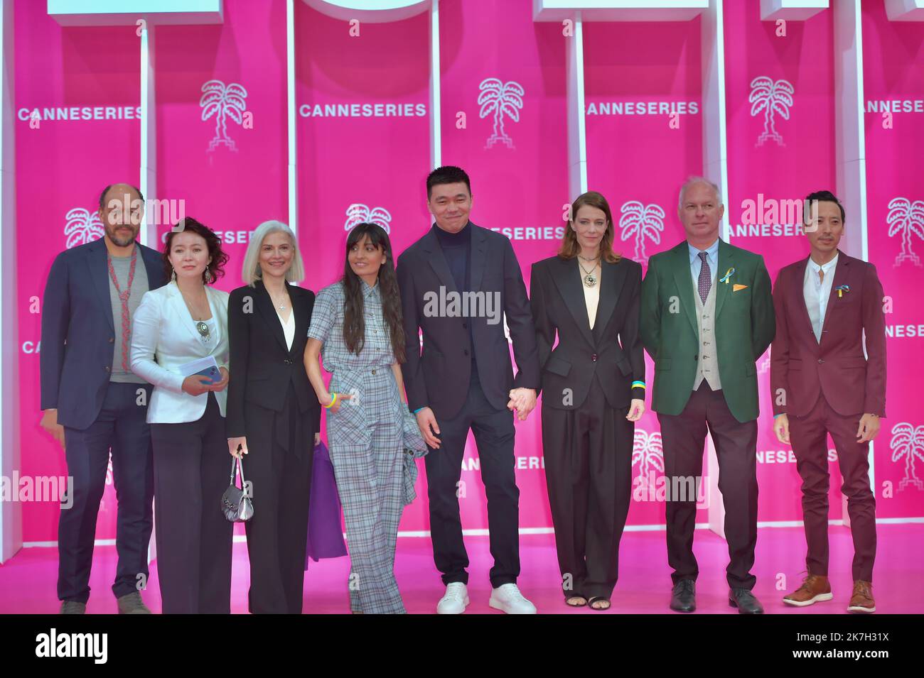 ©FRANCK CASTEL/MAXPPP - 01/04/2022 CANNES, FRANCE - APRIL 02 Ellora ...