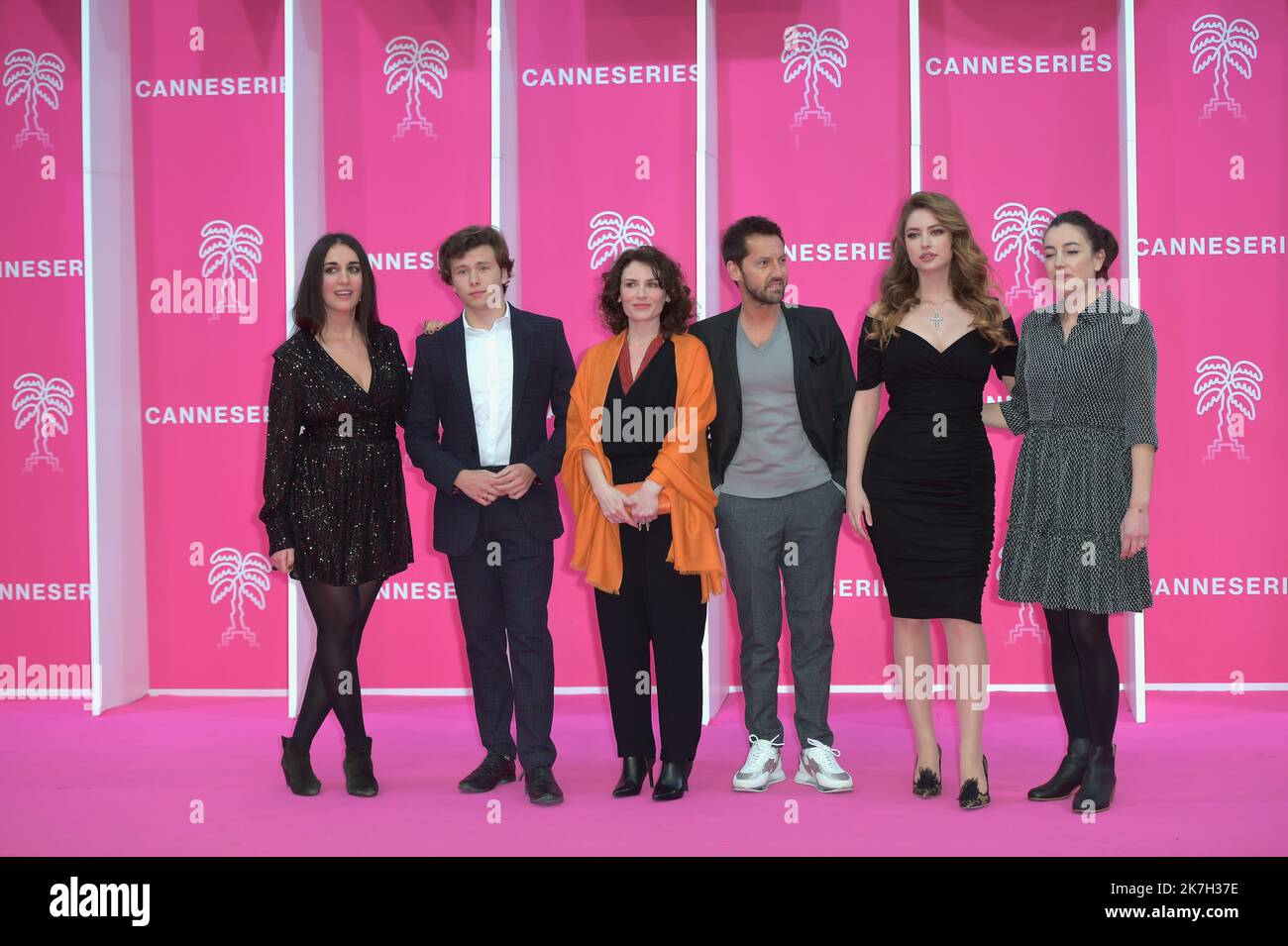 ©FRANCK CASTEL/MAXPPP - 01/04/2022 CANNES, FRANCE - APRIL 02 Sarah ...