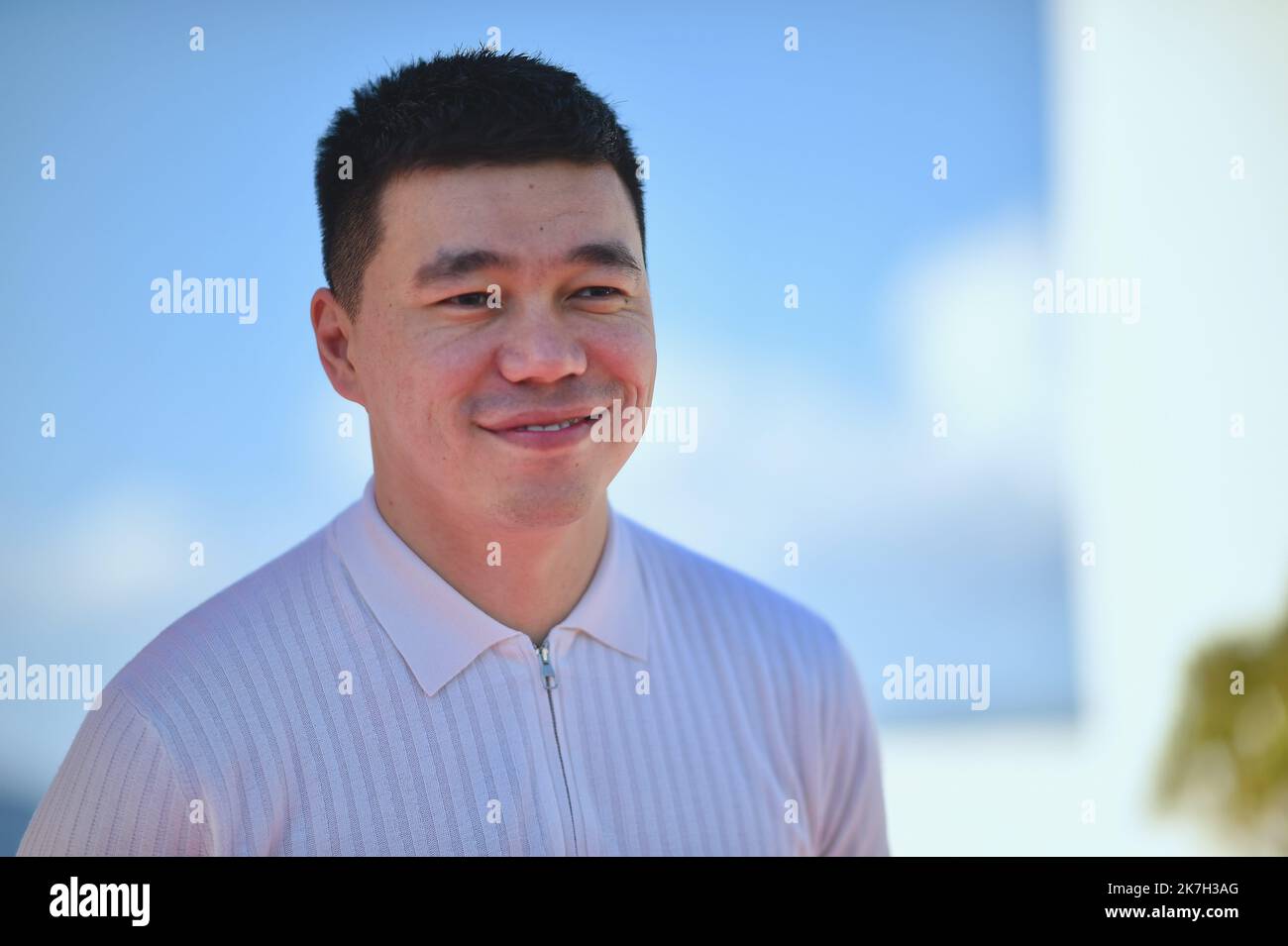 ©FRANCK CASTEL/MAXPPP - 02/04/2022 CANNES, FRANCE - APRIL 03 Daniar ...