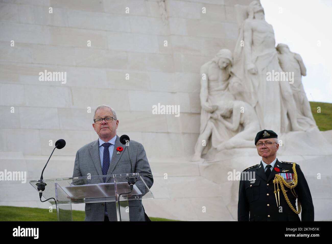 ©PHOTOPQR/VOIX DU NORD/COURBE ; 09/04/2022 ; CEREMONIE DU 105EME ...