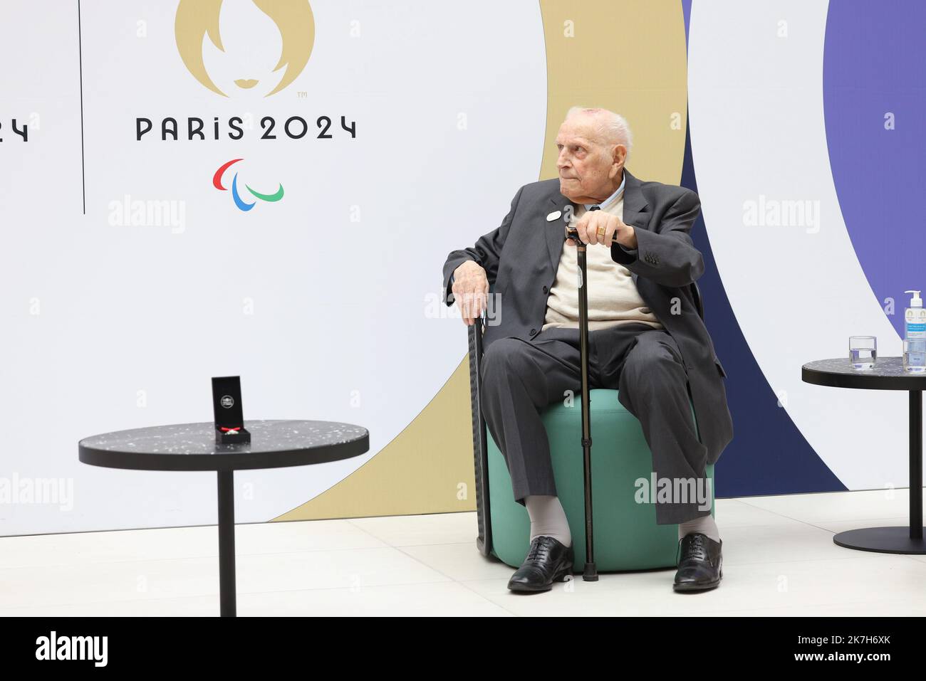 ©PHOTOPQR/LE PARISIEN/Olivier Lejeune ; saint denis ; 13/04/2022 ...