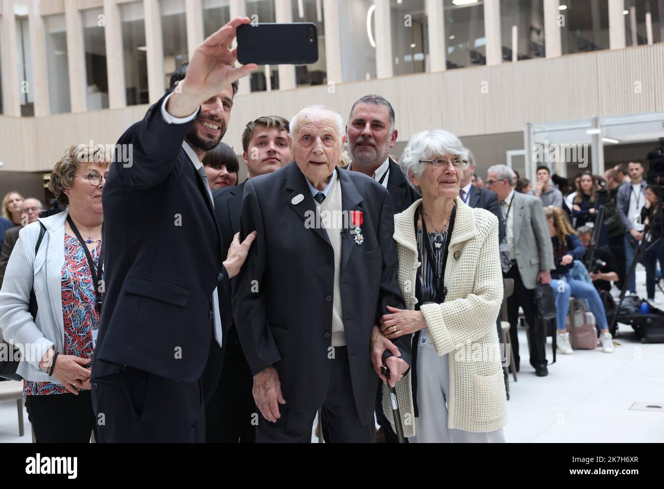 ©PHOTOPQR/LE PARISIEN/Olivier Lejeune ; saint denis ; 13/04/2022 ...
