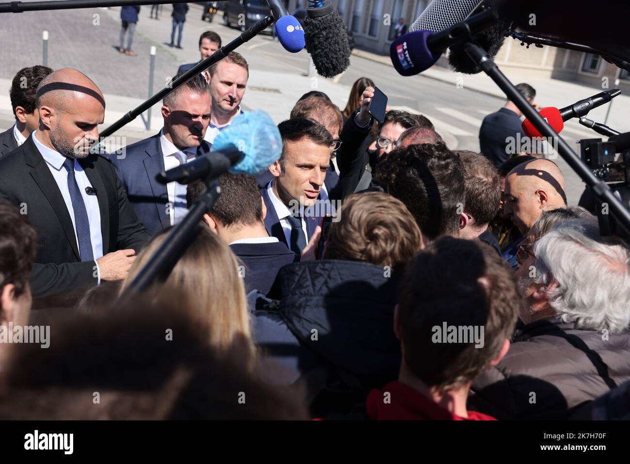 ©PHOTOPQR/LE PARISIEN/LP / Arnaud Journois ; LE HAVRE ; 14/04/2022 ...