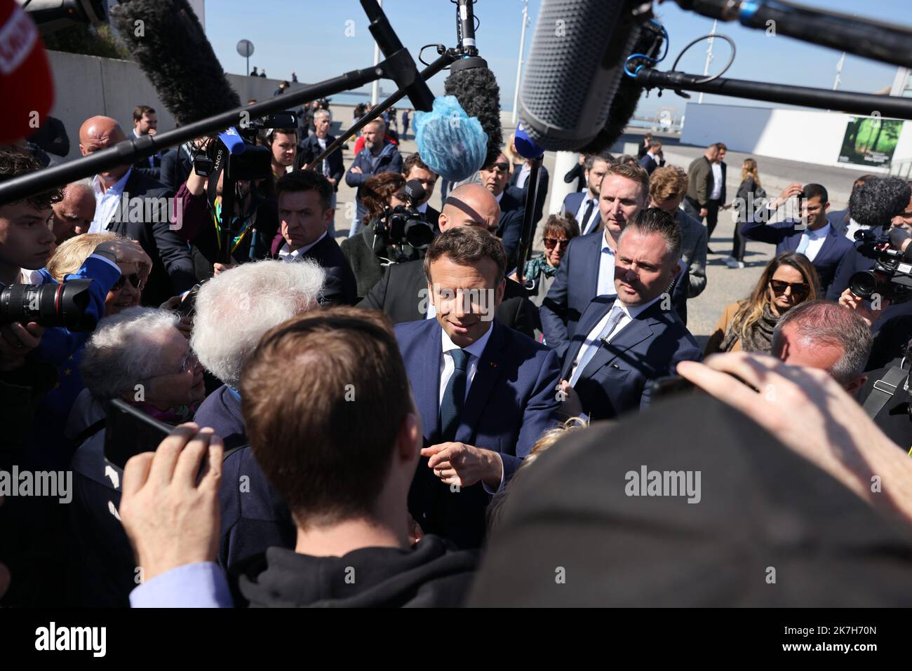 ©PHOTOPQR/LE PARISIEN/LP / Arnaud Journois ; LE HAVRE ; 14/04/2022 ...