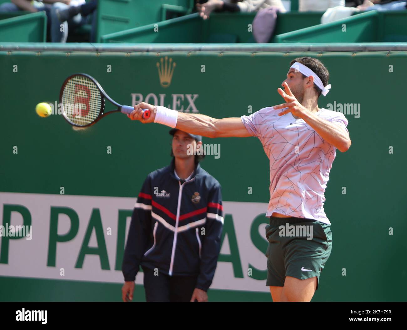 ©Laurent Lairys/MAXPPP - Grigor Dimitrov of Bulgarie during the Rolex ...