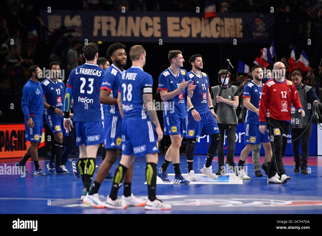 Equipe de france handball francais hi-res stock photography and images ...