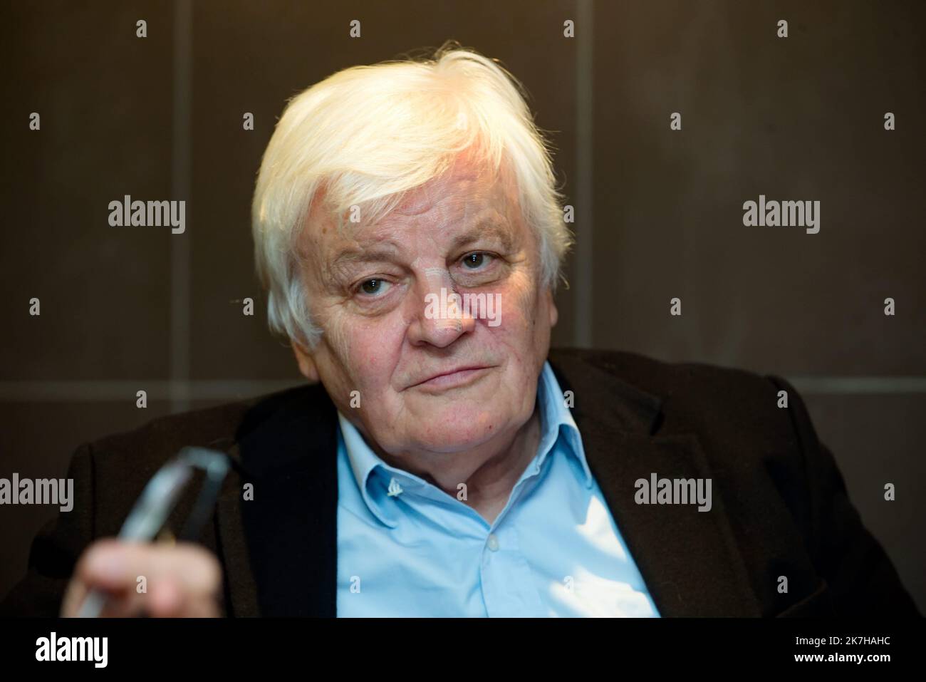 ©PHOTOPQR/LE DAUPHINE ; Grégory YETCHMENIZA / le 21/04 Jacques Perrin ...