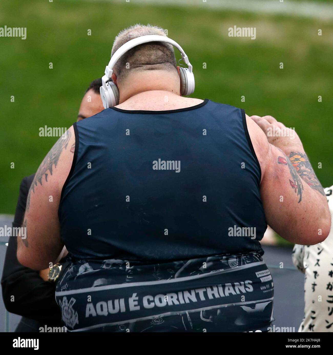October 17, 2022, Sao Paulo, SP, Brazil: Supporter during Corinthians ...