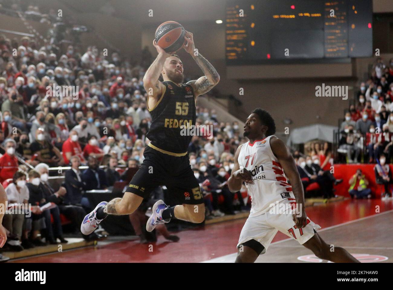 ©PHOTOPQR/NICE MATIN/Sébastien Botella ; Monaco ; 27/04/2022 ; Quart de ...