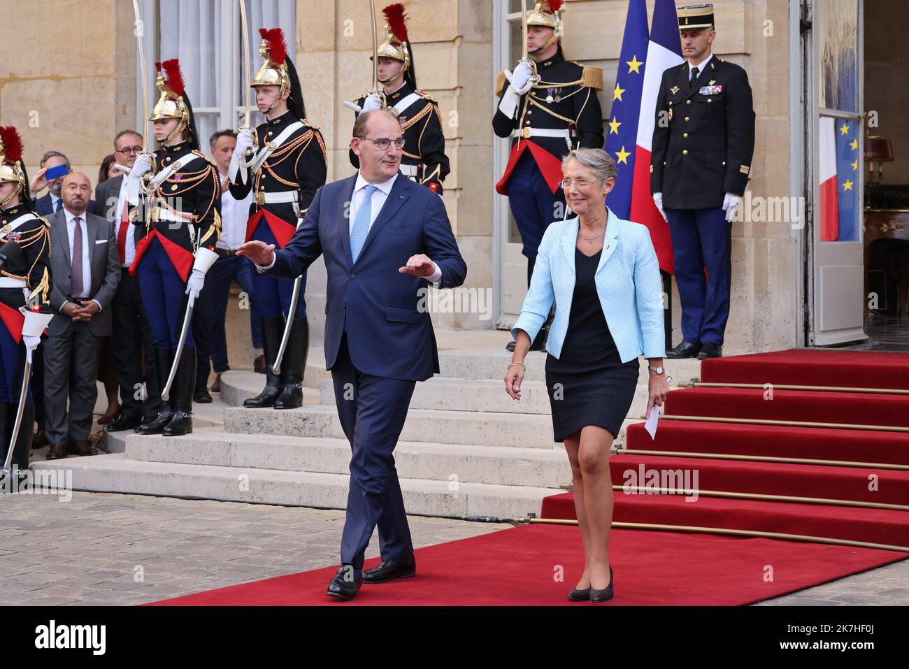 Jean castex and elisabeth borne hi-res stock photography and images - Alamy