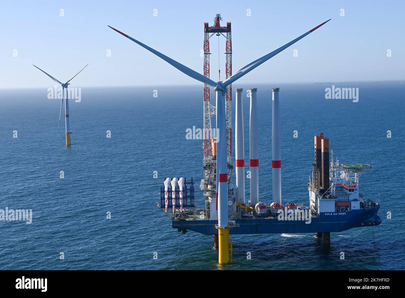 ©PHOTOPQR/OUEST FRANCE/Franck Dubray ; Saint Nazaire ; 20/05/2022 ; Vue ...